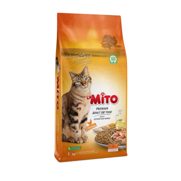 Mito Premium Adult Cat Food, Chicken Flavored 1Kg (Turkey) | Daraz.pk