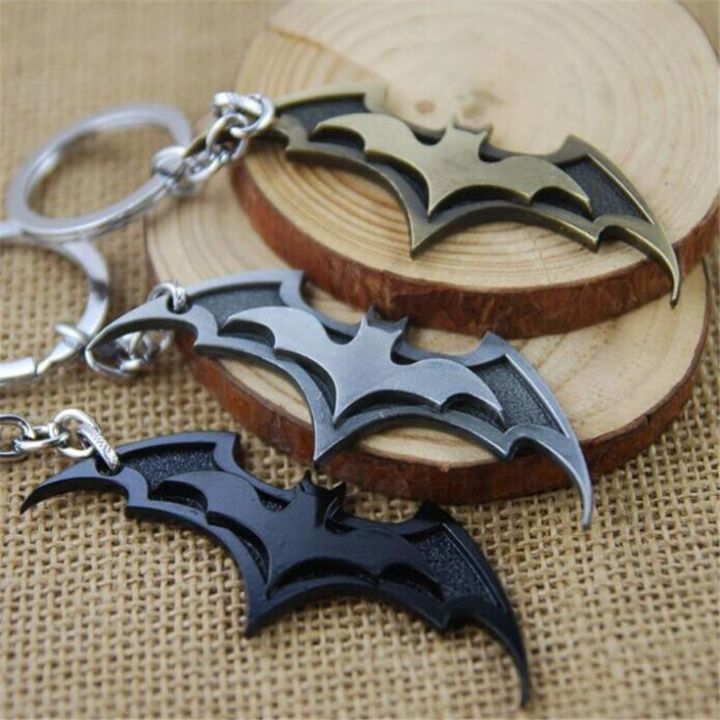 Batman Logo Metal Keychain / Bat logo Car Key chain - Silver | Daraz.pk