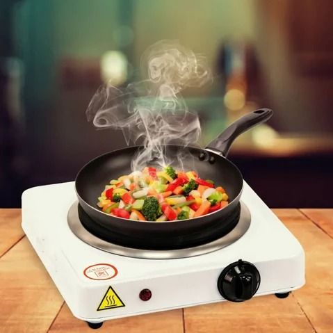Electric Stove for cooking Hot Plate heat up in just 2 mins Easy to ...