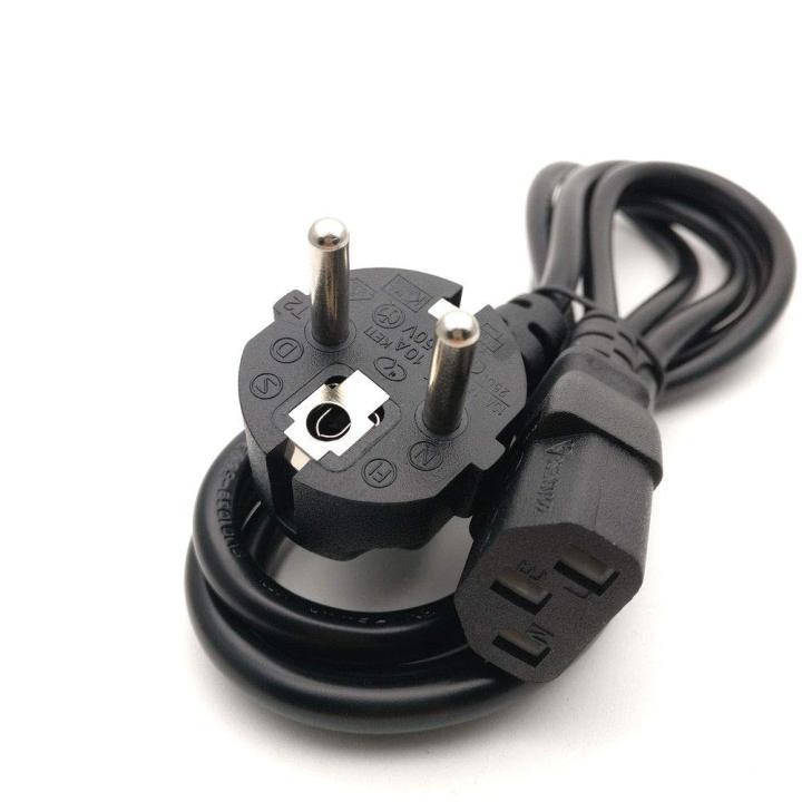 Heavy Duty Computer Power Cord, AWG Supply Power Cable | PC | Monitor ...