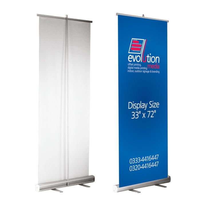 Roll Up Stand flex stand for Advertising with Bag / Portable Aluminum ...