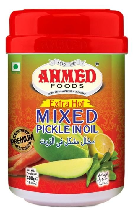 Ahmed Mixed Pickle Extra Hot 400g | Daraz.pk