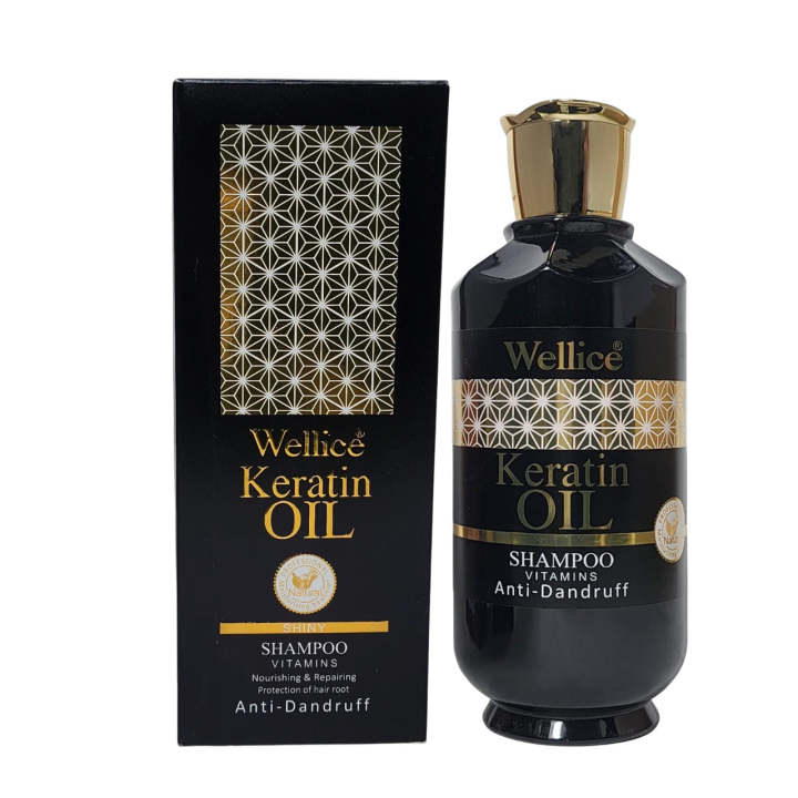 Welice Kertain Oil Shampoo 520g anti dandruff | Daraz.pk
