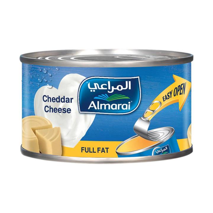 Almarai Processed Cheddar Cheese - Full Fat Tin (Made in Saudia ...