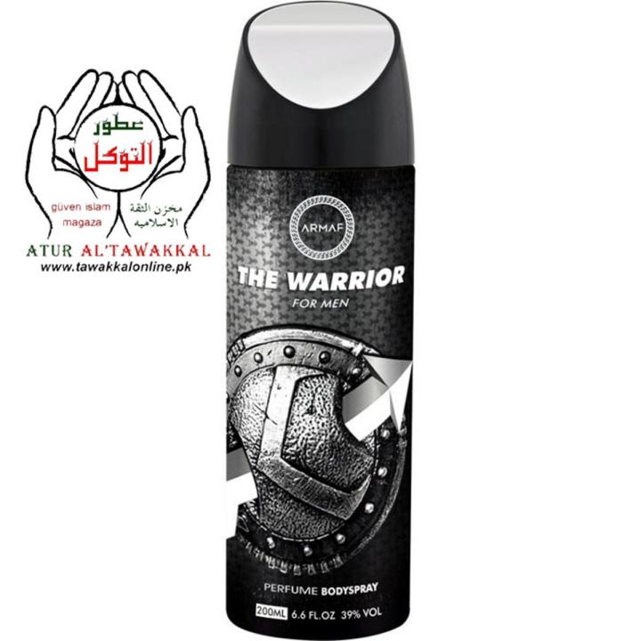 Armaff The Warrior Perfume Body Spray For Men 200ml | Daraz.pk