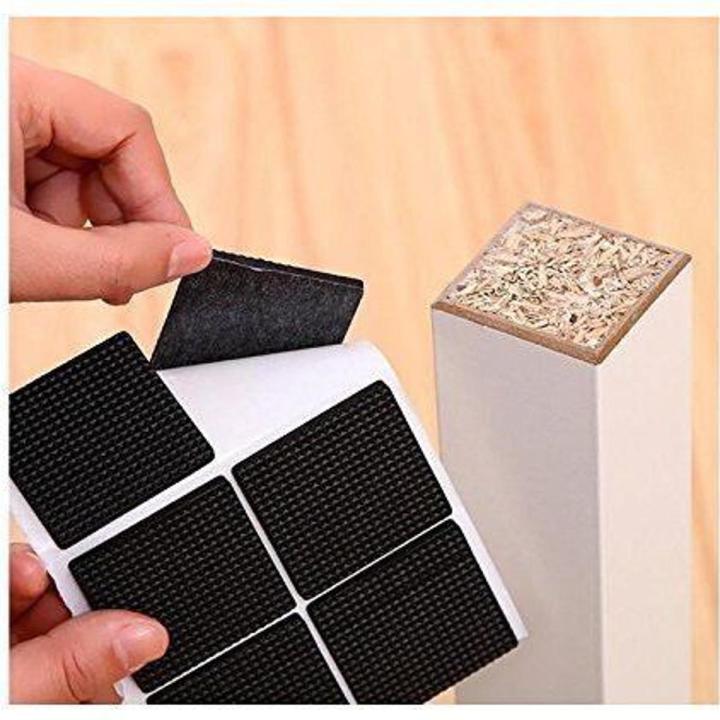 Self Adhesive Furniture Leg Feet Rug Felt Pads Anti Slip Mat Bumper ...
