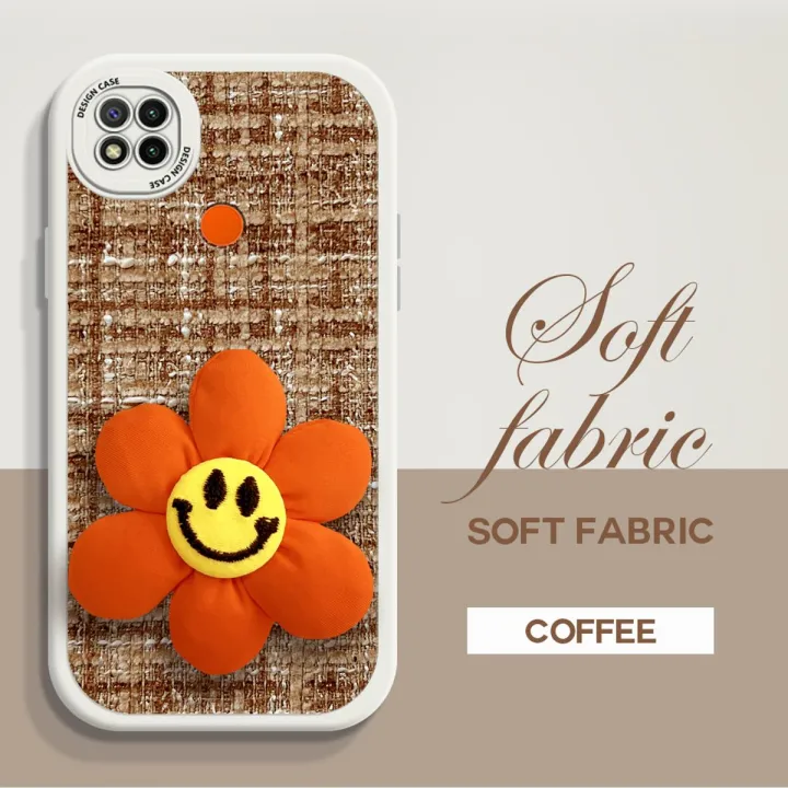 DEL for Redmi 9C / Rredmi 10A Back Cover With 3D Multi-color Flower ...