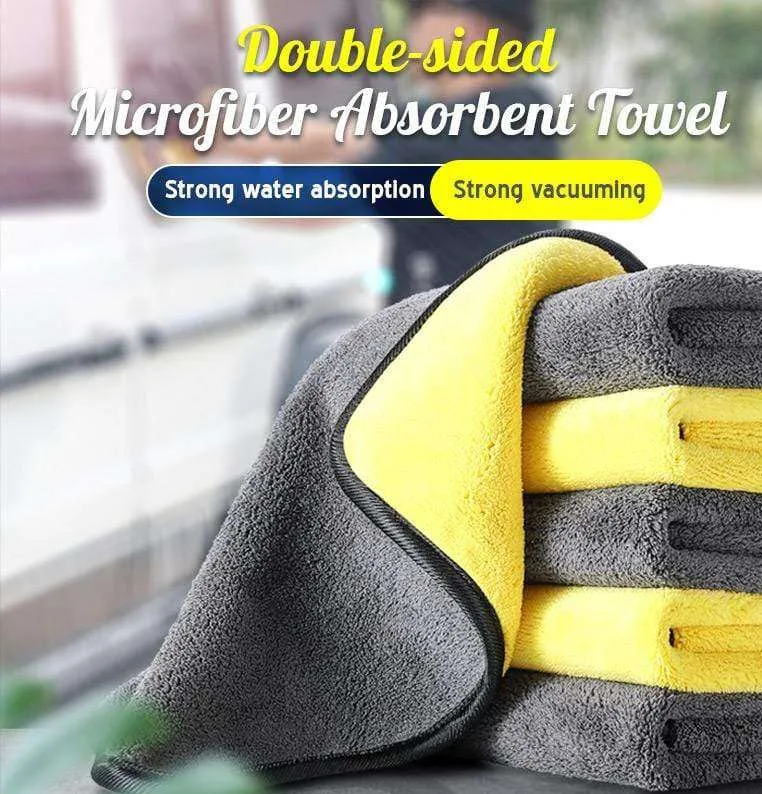 Microfiber Cloth For Scratch-Free Cleaning - 300 GSM - 20*40 | Daraz.pk