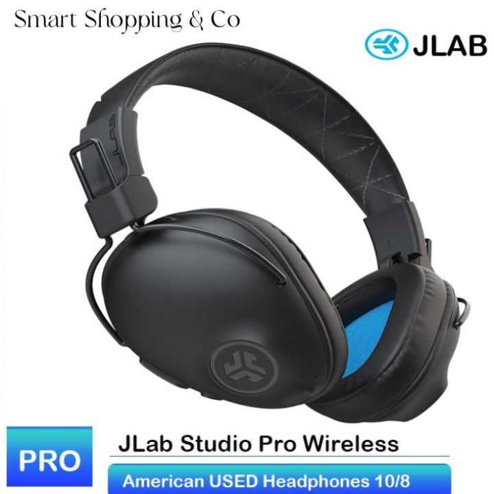 JLab Studio Pro Wireless Over-Ear Headphones - 50+ Hours Playtime ...
