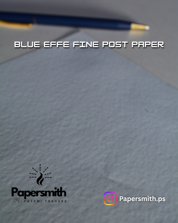 Blue Executive Office Paper for Letterheads - A4 Size 90g Premium Fine ...