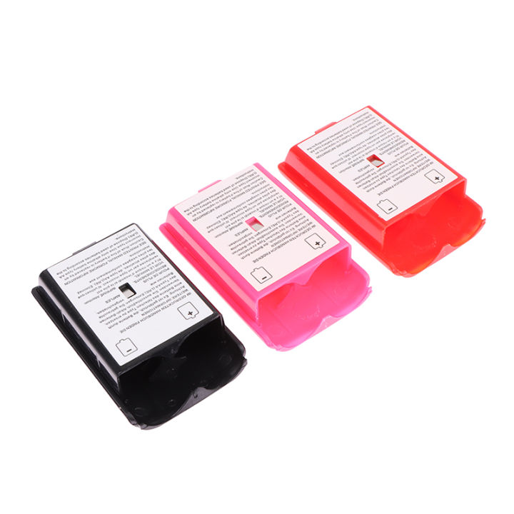 For XBOX 360 Wireless Controller Joypad Joystick Replacement Parts Back Battery Cover Cases ...
