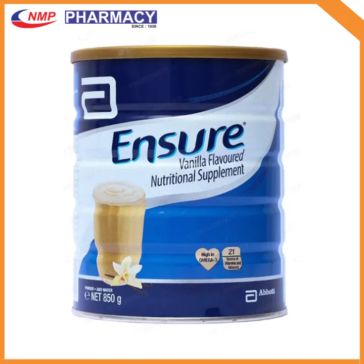 Ensure Vanilla Powder 850g – Complete Balanced Nutrition Drink for ...
