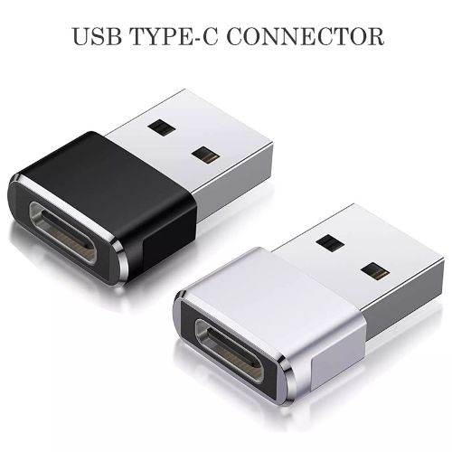 Smart Type-C to USB 2.0 OTG Adapter for Data Transfer, Type-C Female to ...