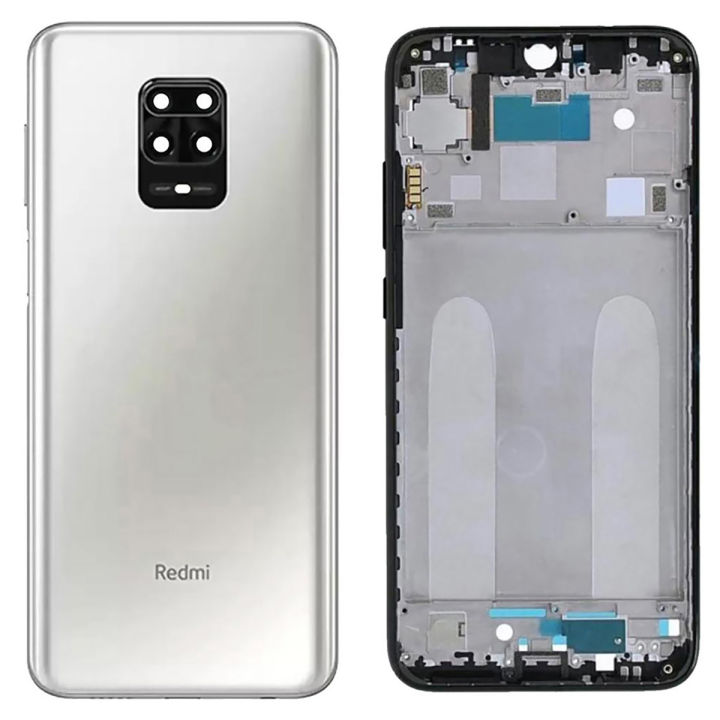 Xiaomi Redmi Note 9s Middle Frame Housing with Power Volume Buttons ...