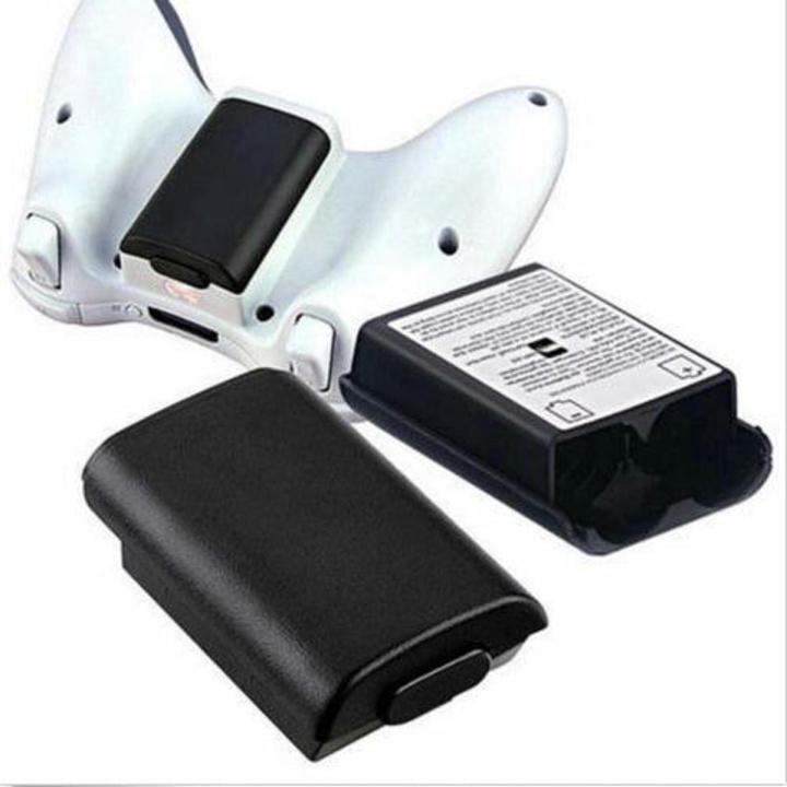 White/Black Xbox 360 Wireless Controller AA Battery Pack Case Cover ...