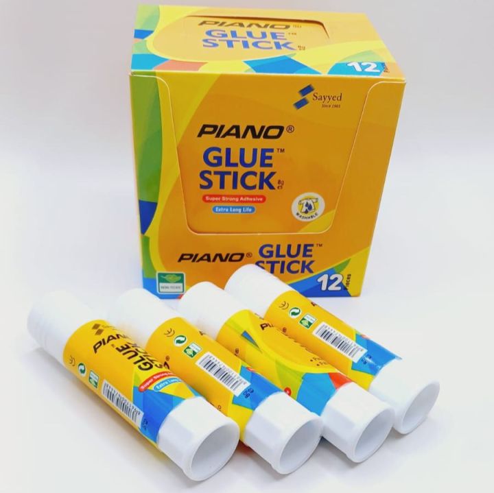Piano Glue Stick 8gm - White Gum Stick - Super Strong Adhesive- Extra ...
