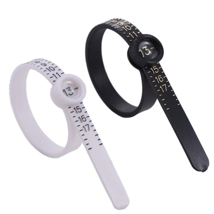 Portable Ring Ruler Ring Sizing Tool Ring Measurer Finger Size Tester ...