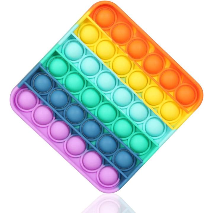 Pop Fidget Toy Push Bubble Sensory Fidget Toys Anxiety & Stress Relief ...