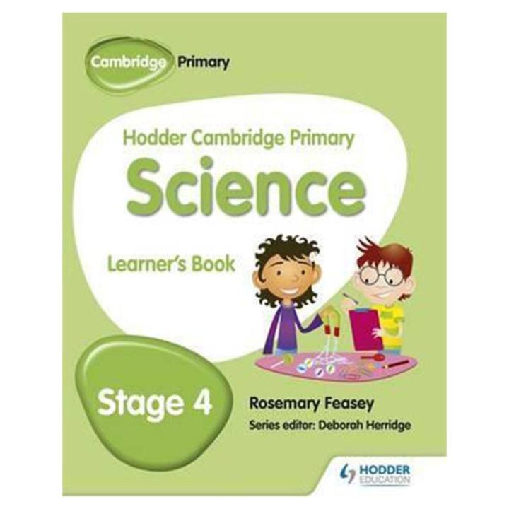Hodder Cambridge Primary Science: Stage 4 Learner'S Book (Pb) - Wc ...