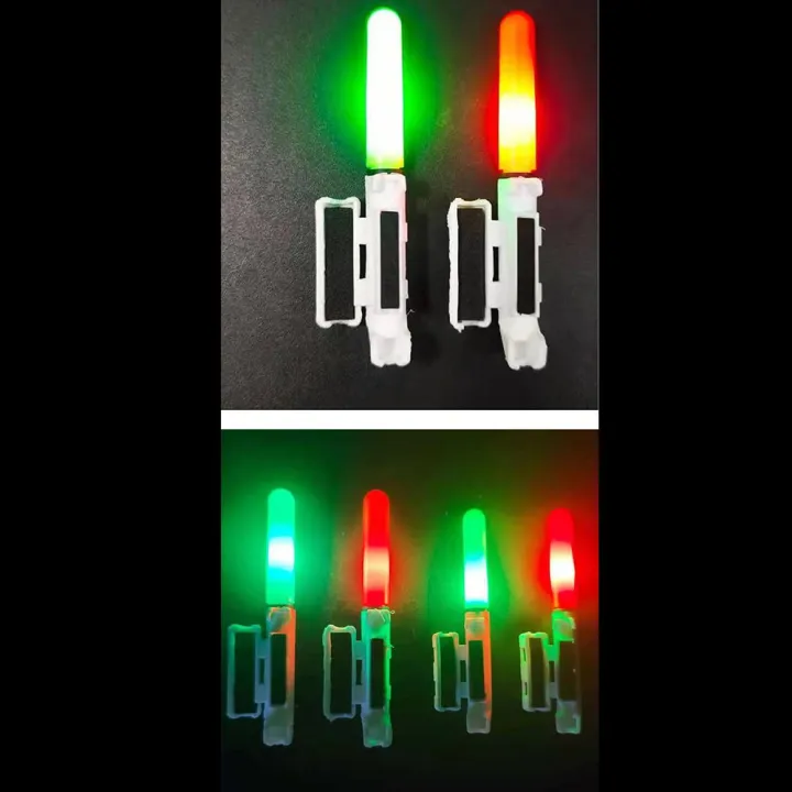 Useful Dark Red/Yellow 425 Battery Float Bite Alarm Fishing Rod Tip ...