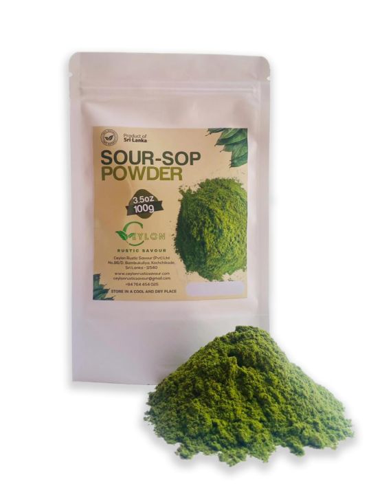 Soursop Leaves Powder 3.5 oz (100g) | Daraz.pk