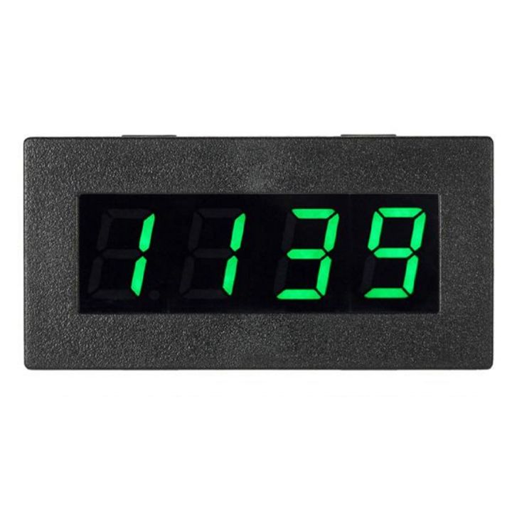 Tachometer 4 Digital Green LED Tach RPM Speed Meter with Hall Proximity ...