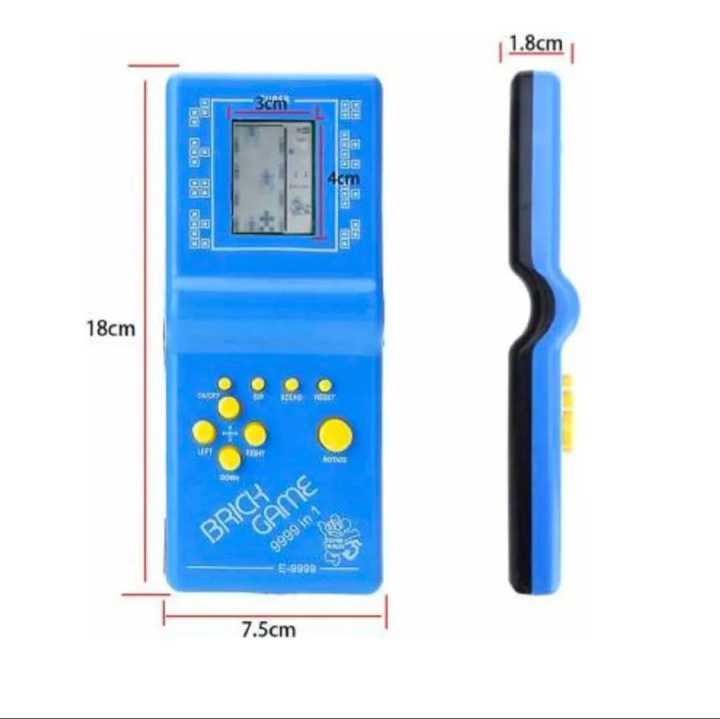 Brick Game Console for Kids – 9999-in-1 Classic Handheld Video Game ...