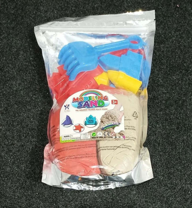 Odeez Magic Sand Kinetic 1 Kilo Gram Space Sand with 12 Molds 1 Kg Sand ...