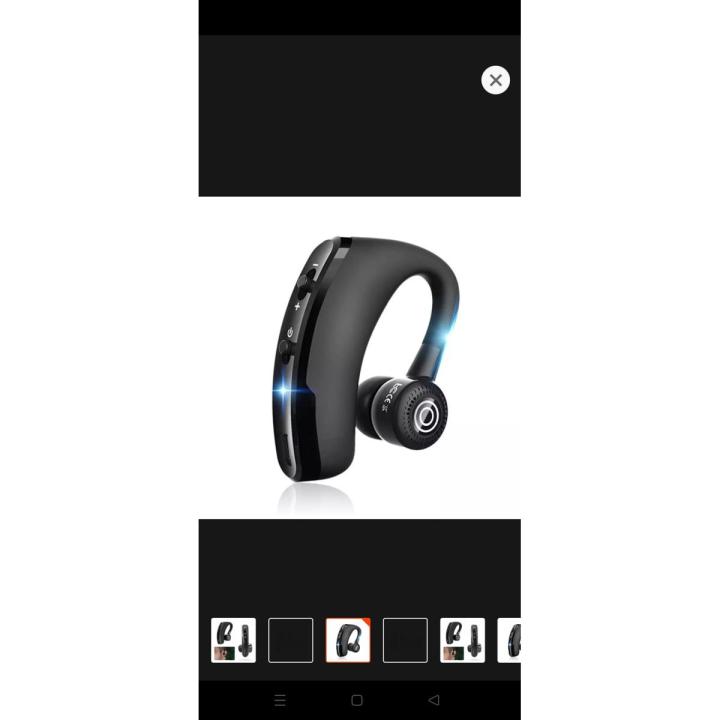 V8 Bluetooth Headset Business 3D Stereo Bass Handsfree Sport Wireless ...
