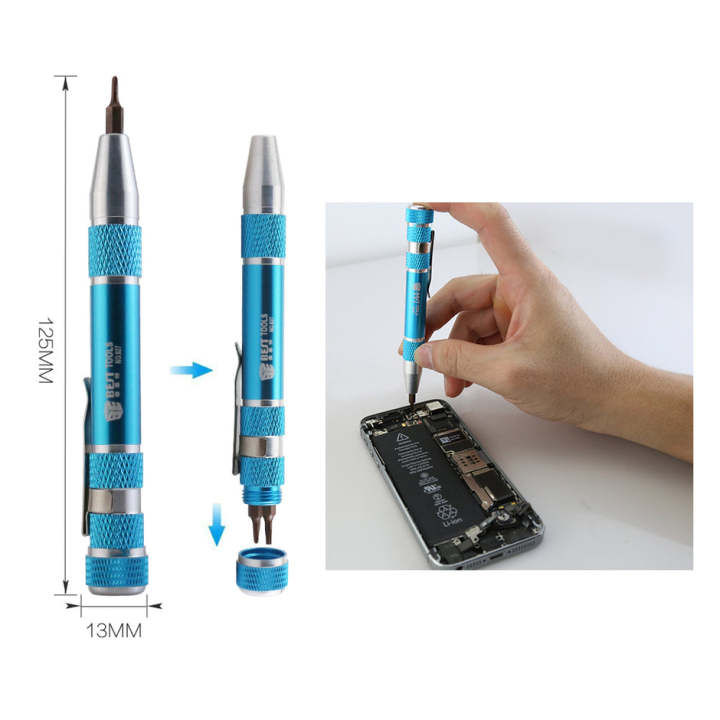 8-in-1 Pocket Mini Screwdriver Pen Kit – Portable Mobile Phone Repair ...