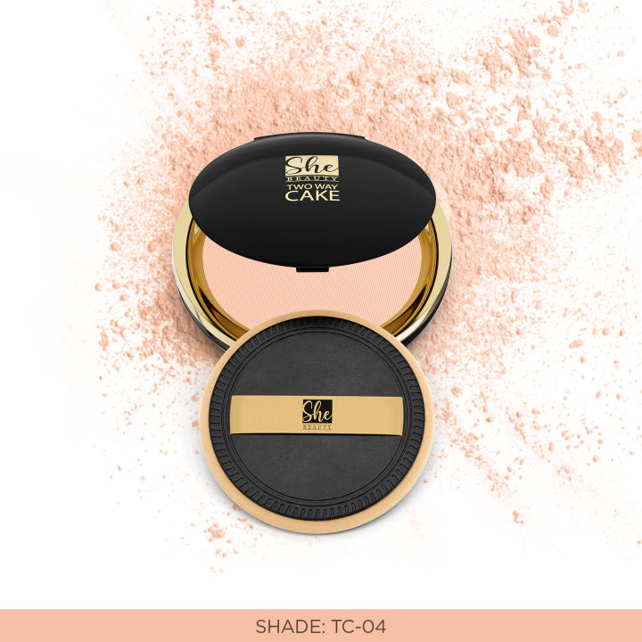 Two Way Cake by She Beauty - Shade TC-04 | Daraz.pk