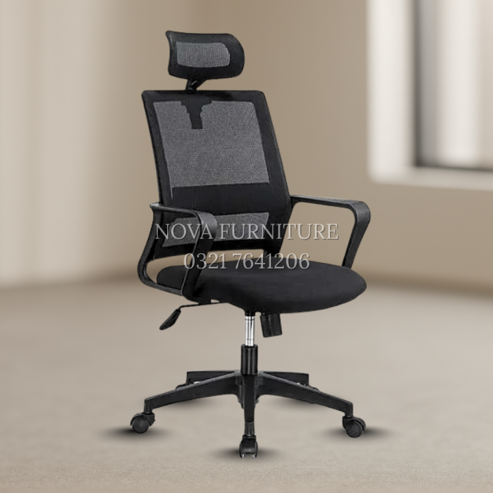 Zen High back mesh fabric revolving executive office chair | Daraz.pk
