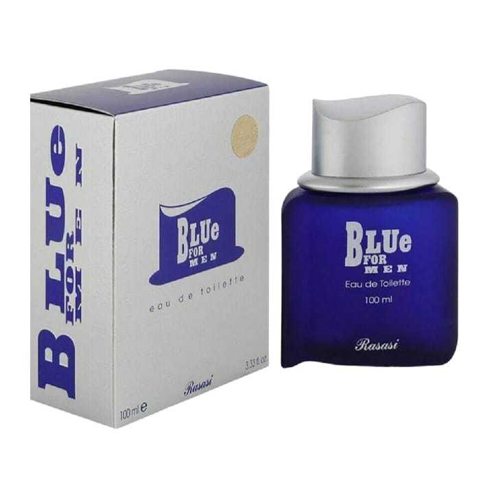 Blue for Men Perfume – 100ml – Fresh Aquatic & Woody Scent – Long ...
