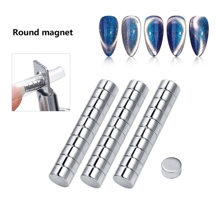 10Pcs Small Magnets False Tips Edge Cutters Tip Manicure Tool for ...