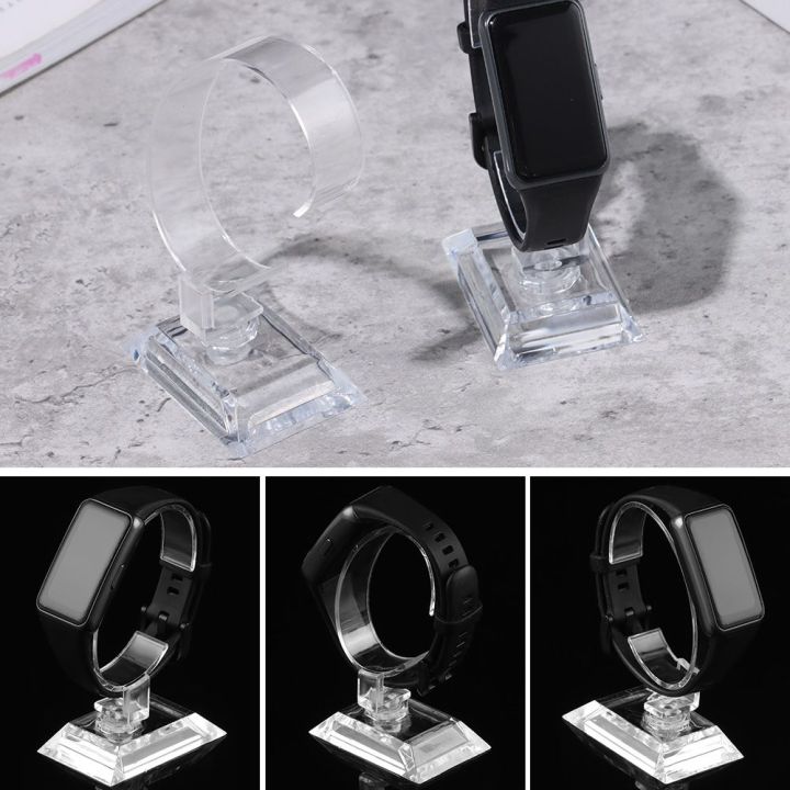 Transparent Stable Acrylic Watch Display Rack Wrist Watch Show Stand ...