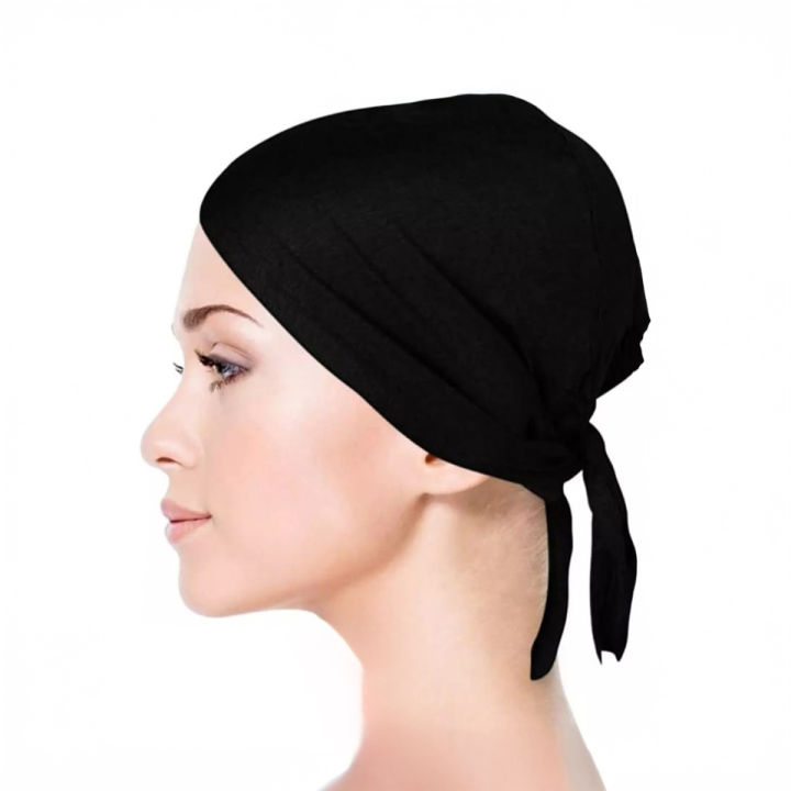 Stretchable Inner Caps for Hijab Multi Colored, Available in Packs of 1 ...