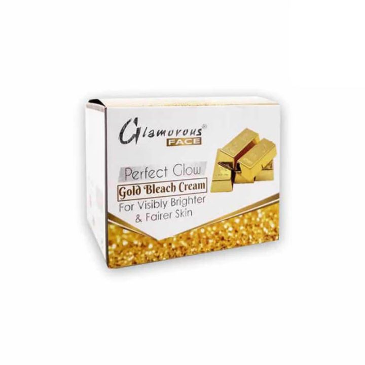 Glamorous Face Perfect Glow Gold Bleach Cream (Small) | Daraz.pk