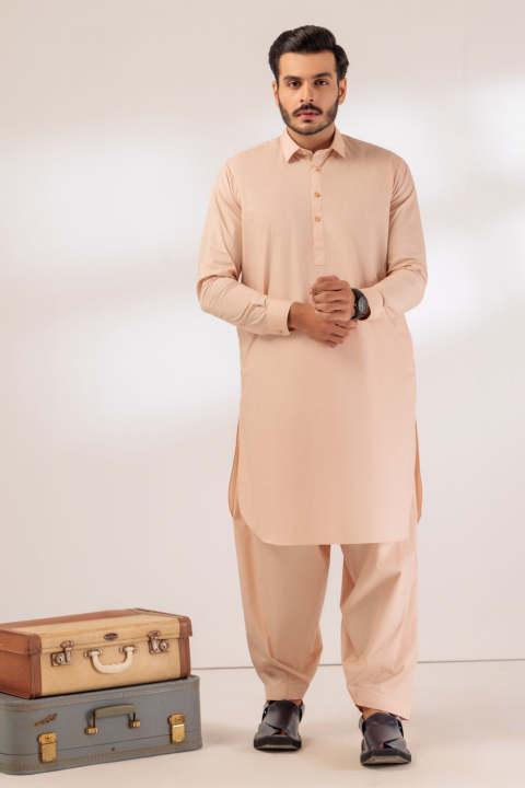 Bonanza Satrangi Men's Stitched Ready to Wear SO-BEIGE-BLENDED-SHALWAR ...