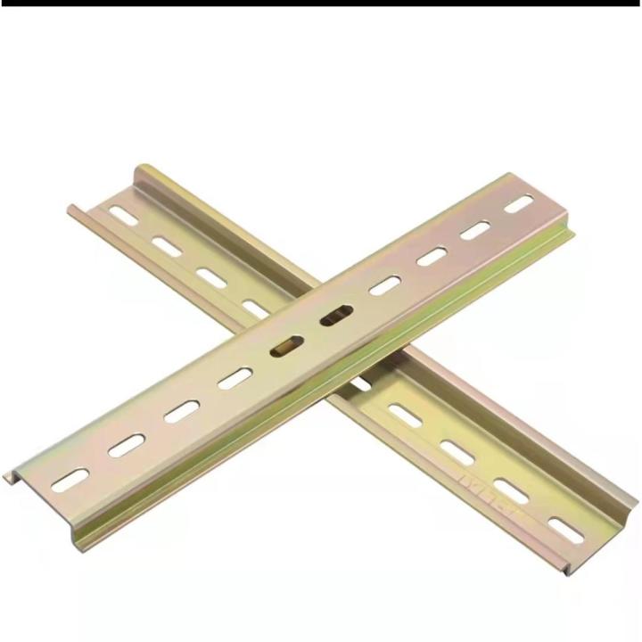 【Footprint】 20/50/100Cm Grooved Metal DIN Fixed Rail General Circuit ...