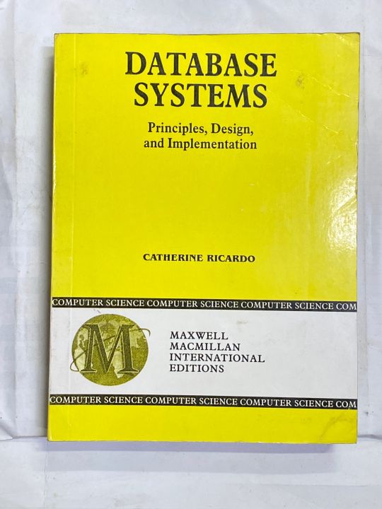 DATABASE SYSTEMS BY CATHERINE RICHARDO | Daraz.pk