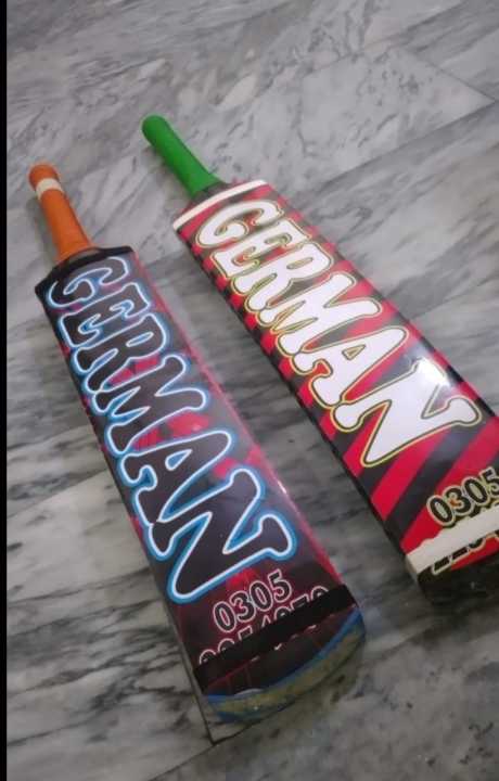 German Tiger Edition Cricket Bat – Half Cane Handle best for beginners ...