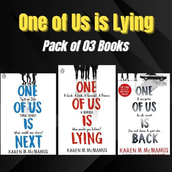 One Of Us Is Lying / One Of Us Is next/ONE OF US IS BACK SET OF 3 ...