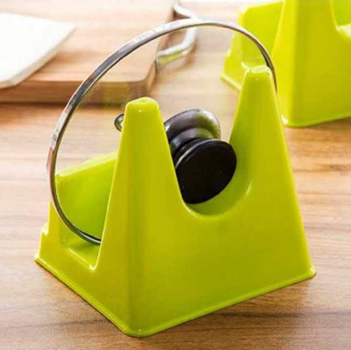 Kitchen Lid Holder - Stand | kitchen lids cover & spoon holder ( Pack ...