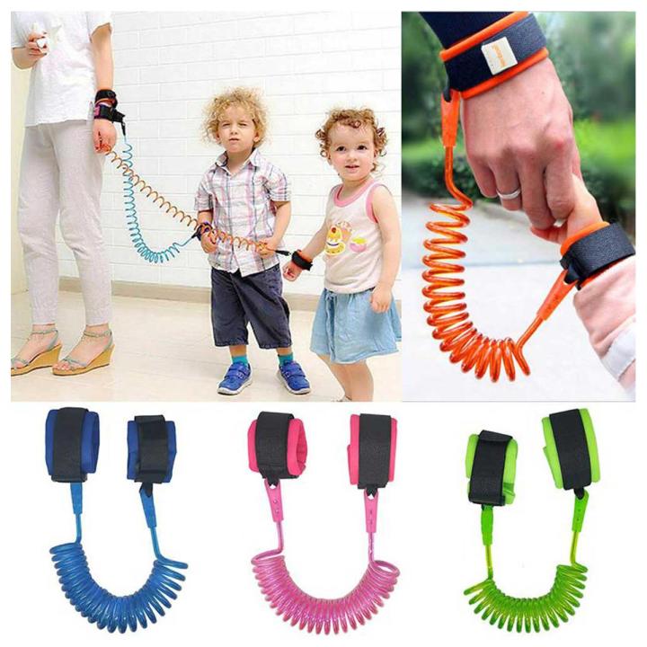 Child Anti Lost Wrist Link Safety Harness Strap Rope – Walking Hand ...
