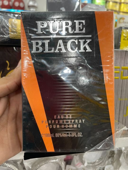 Pure Black Perfume For Men -100ml | Daraz.pk