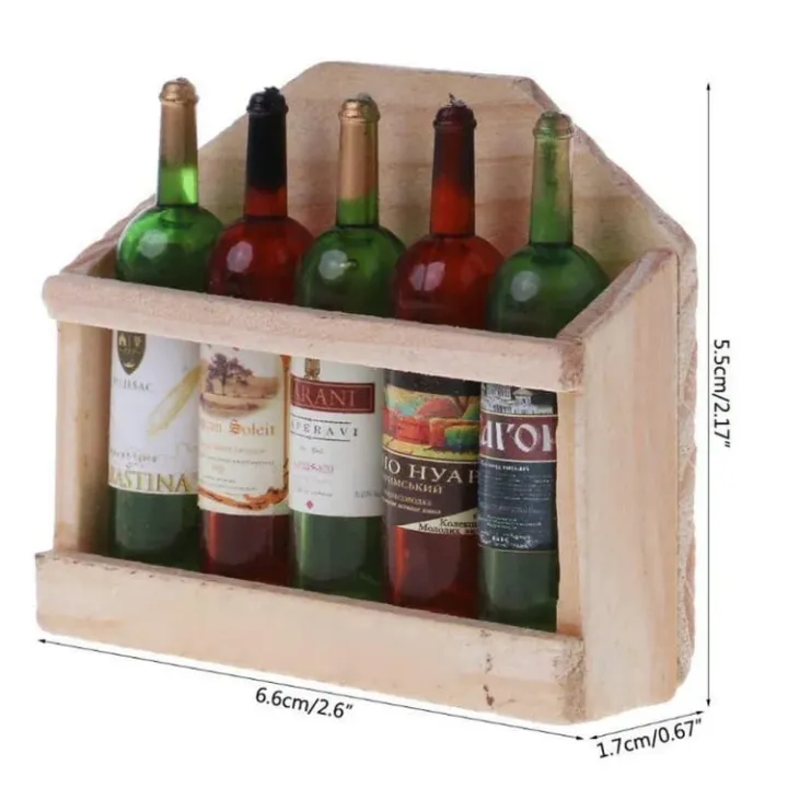 HT 3D Cute Wood Creative Refrigerator Magnet Bottle Holder Fridge ...