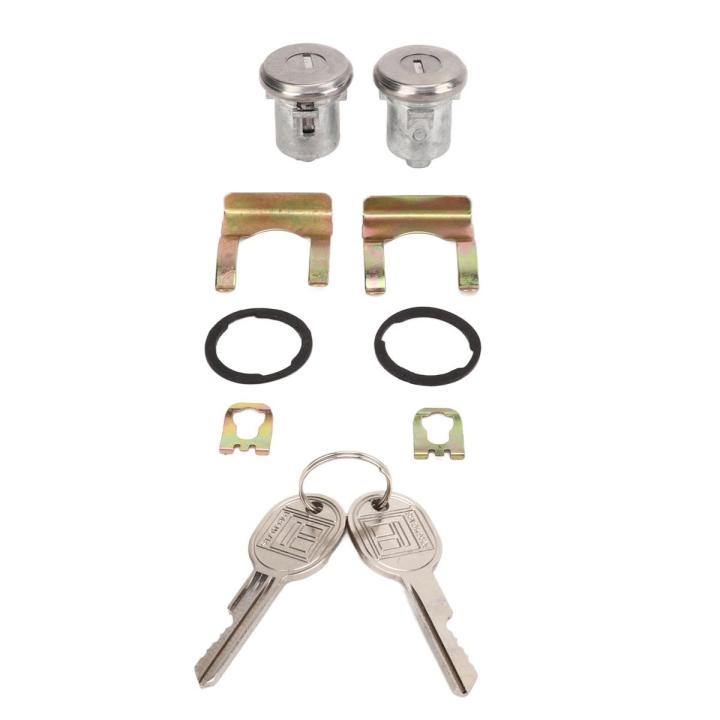 Car Door Lock Cylinder with Key, Door Lock Key Cylinder Set Compact ...