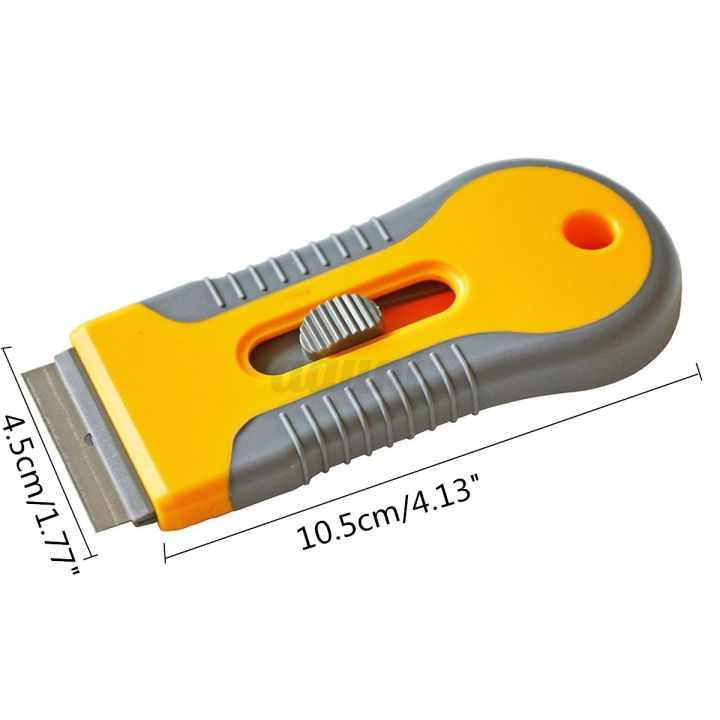 Small Rubber Removal Scraper Glass Car Film Tool Cleaning Glass UV ...