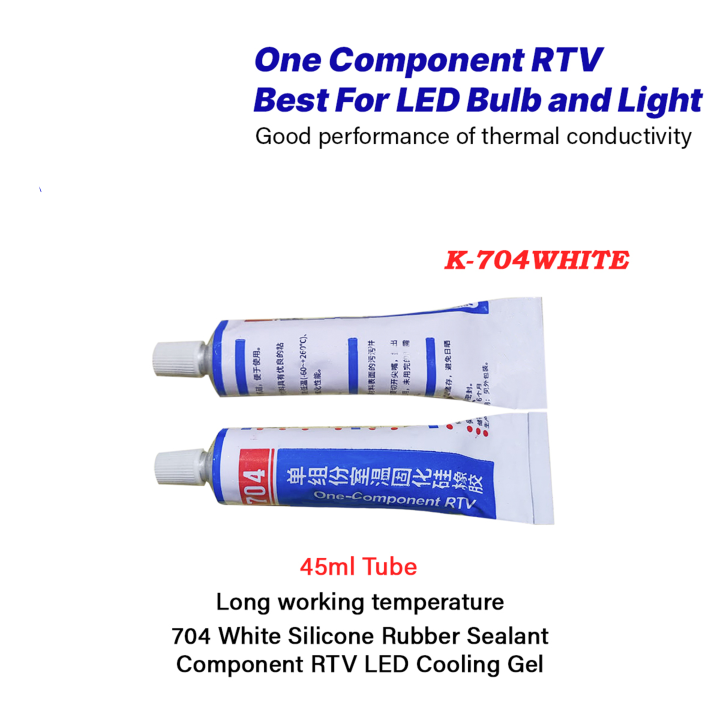 50ml/100ml Thermal Conductive Silicone RTV Cooling Compound For LED ...