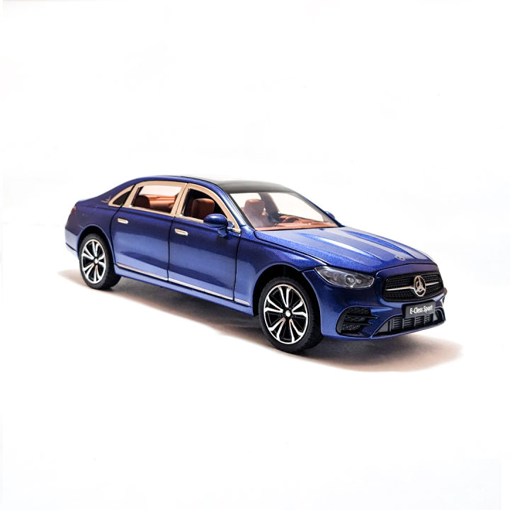 Mercedes E300 Die-Cast Metal Toy Car, Light and Music, Pull Back, All ...